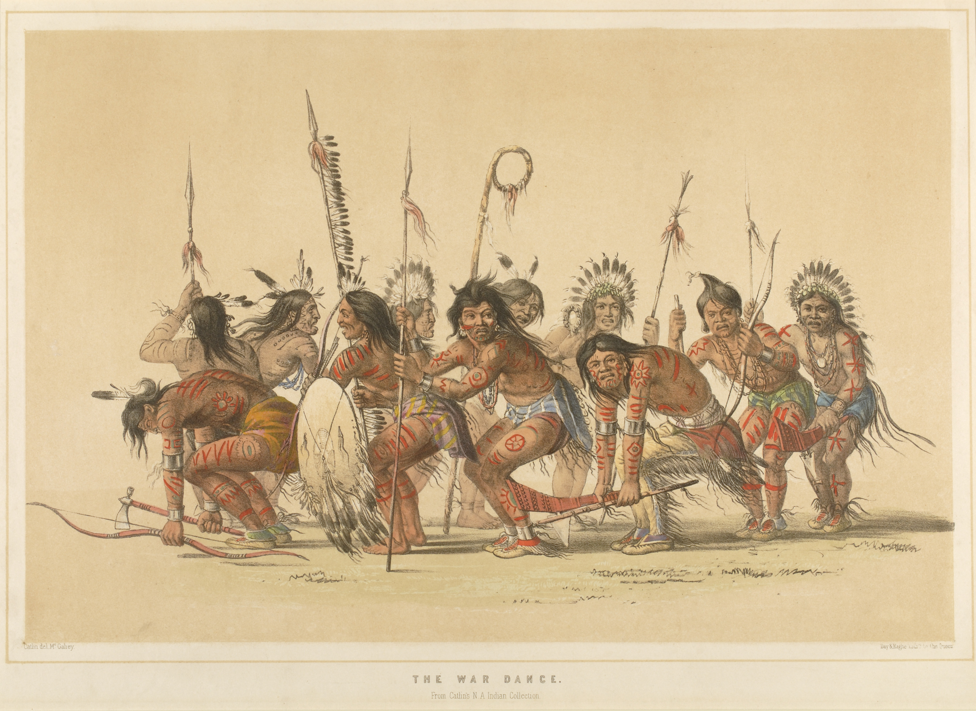 The War Dance, from the portfolio "The North American Indian" - Saint ...