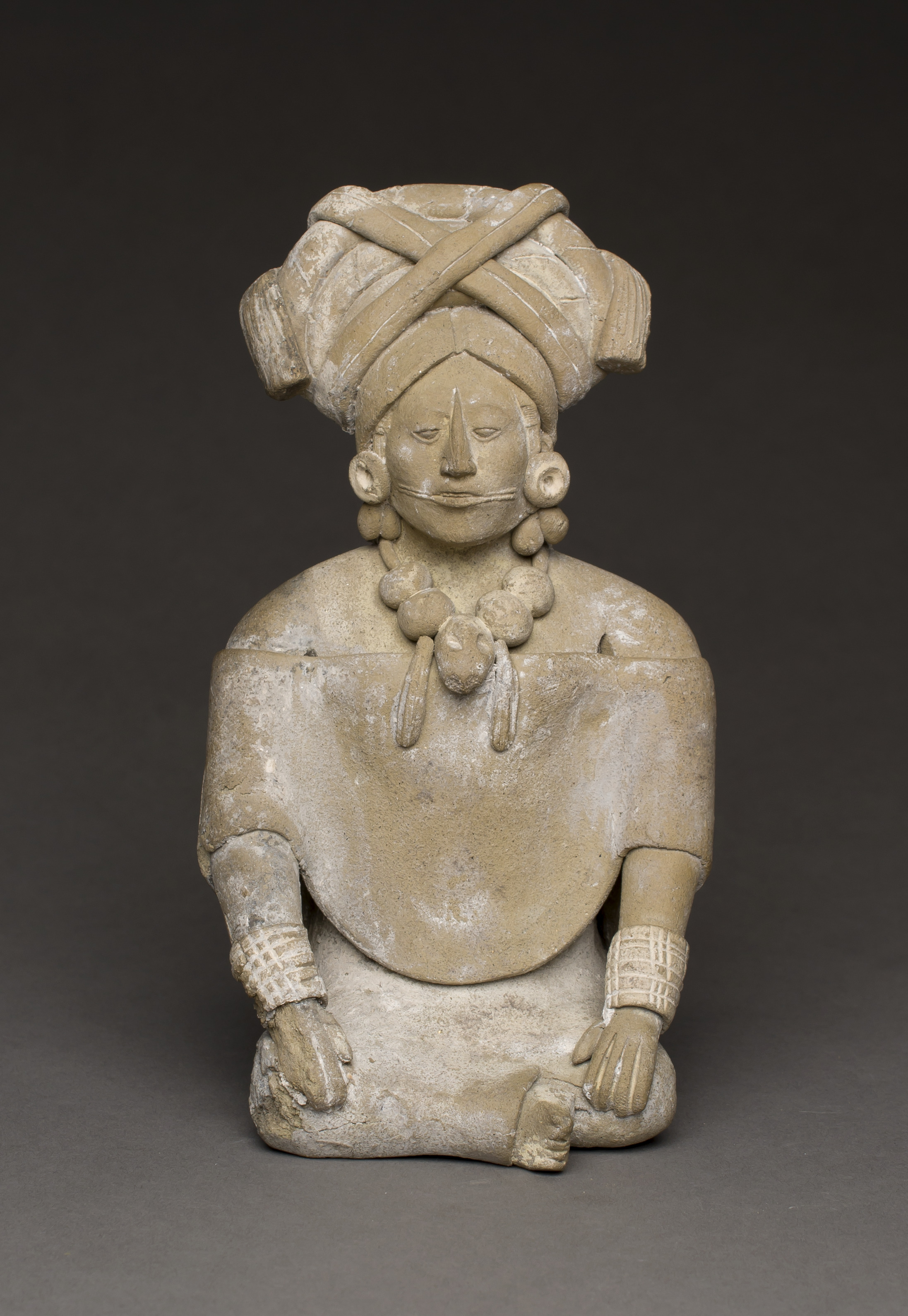 Whistle in the Form of a Seated Figure - Saint Louis Art Museum