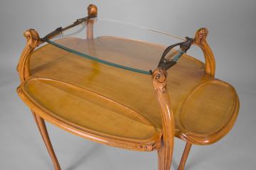 Tea Table, from the Dining Room of the Hôtel Guimard, Paris, France ...