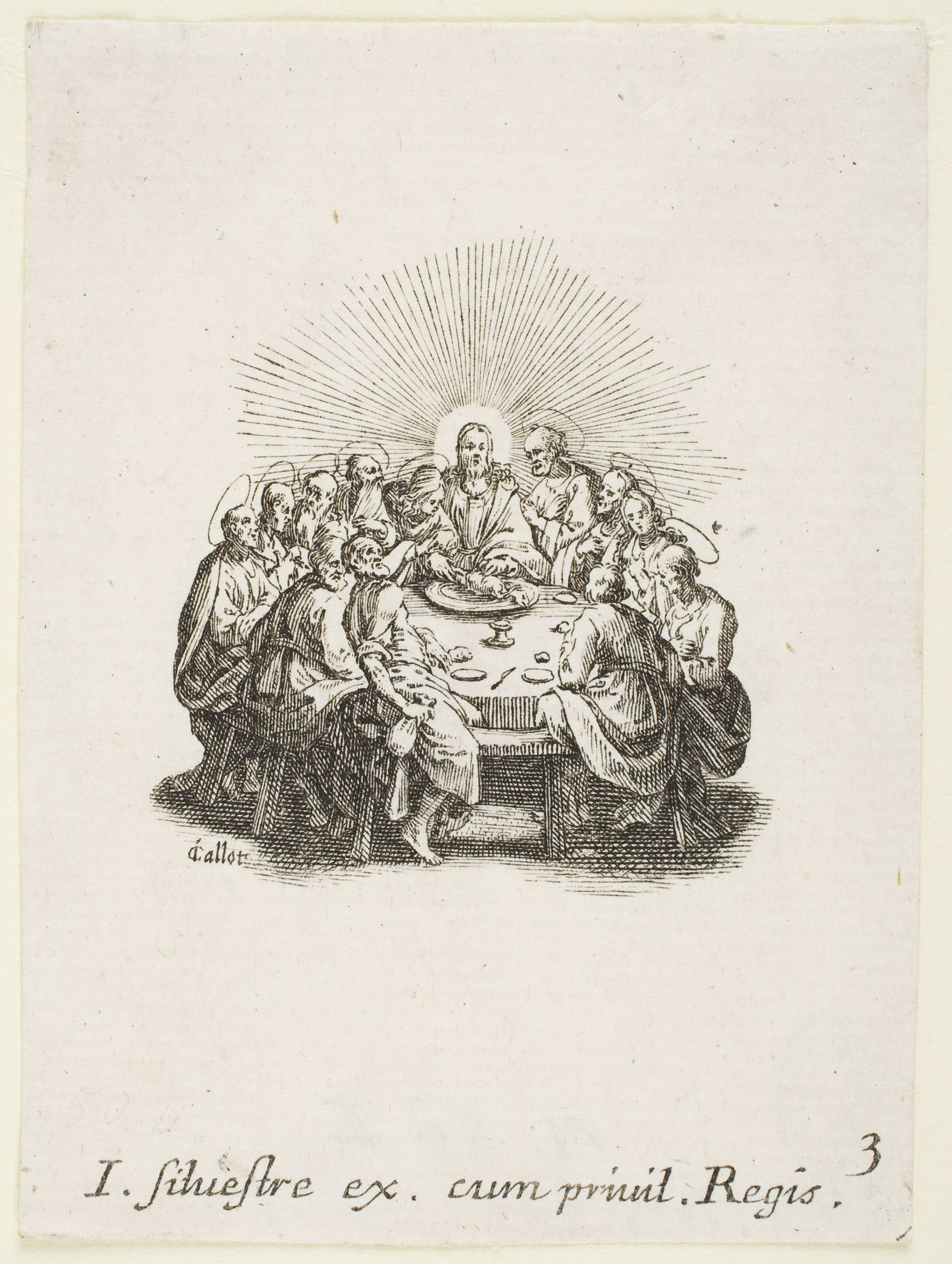 The Last Supper, from the series "The Four Banquets" - Saint Louis Art Museum