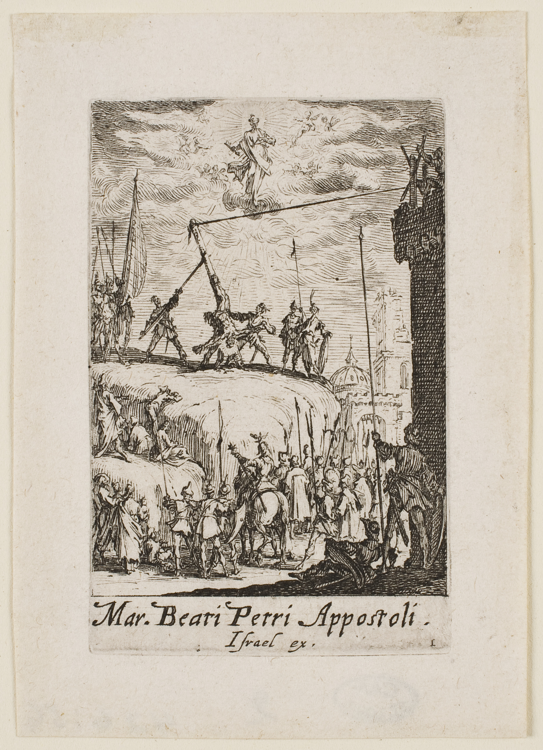 The Martyrdom of St. Peter, number 1 from the series "The Little ...