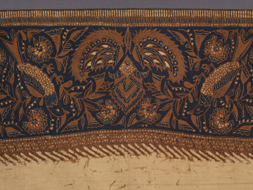 Woman's Breast Cloth (kemben) with Design of the "Brooding Hens" (babon ...