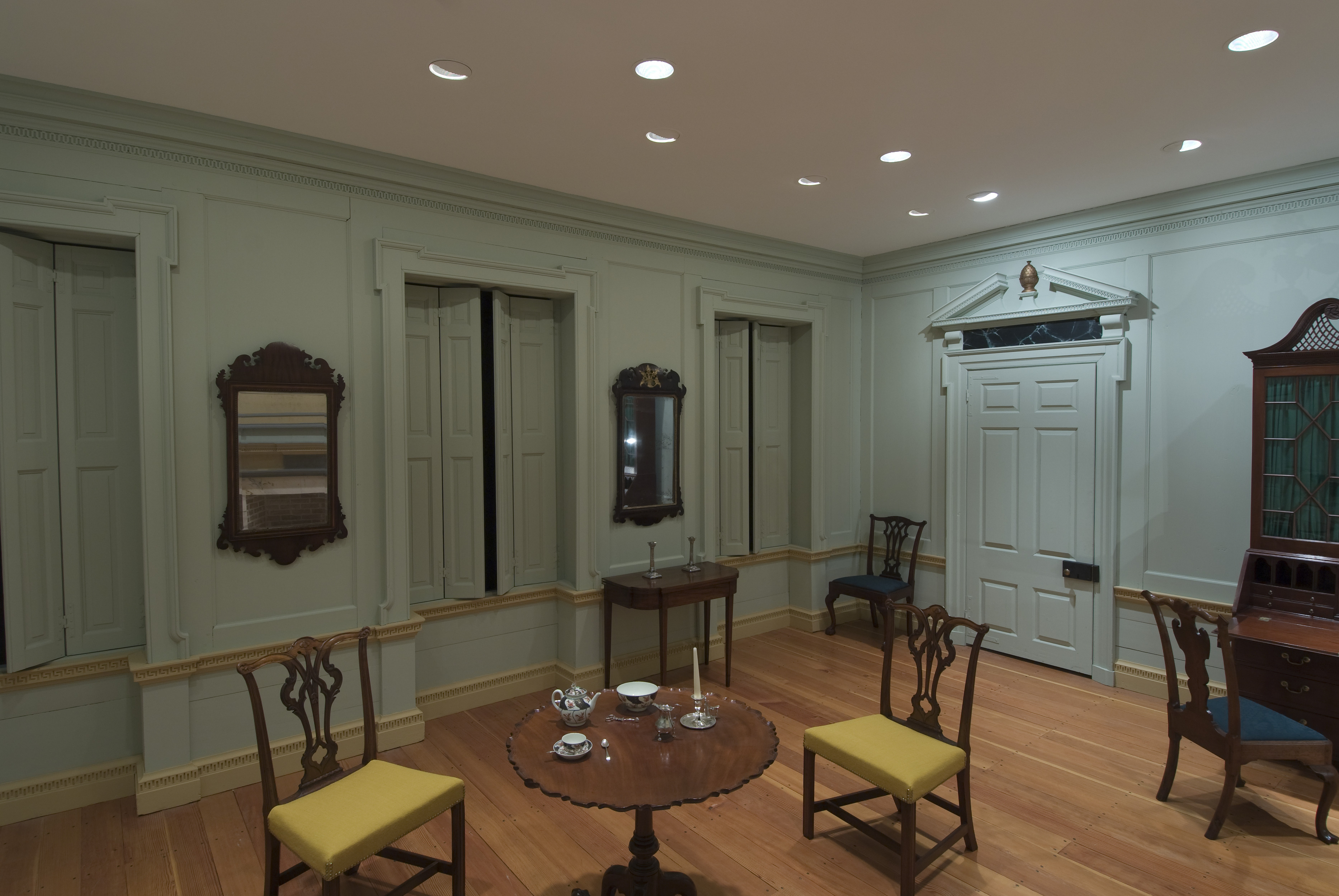 Parlor from 201 South Lee Street, Alexandria, Virginia, 1780-85 - Saint ...