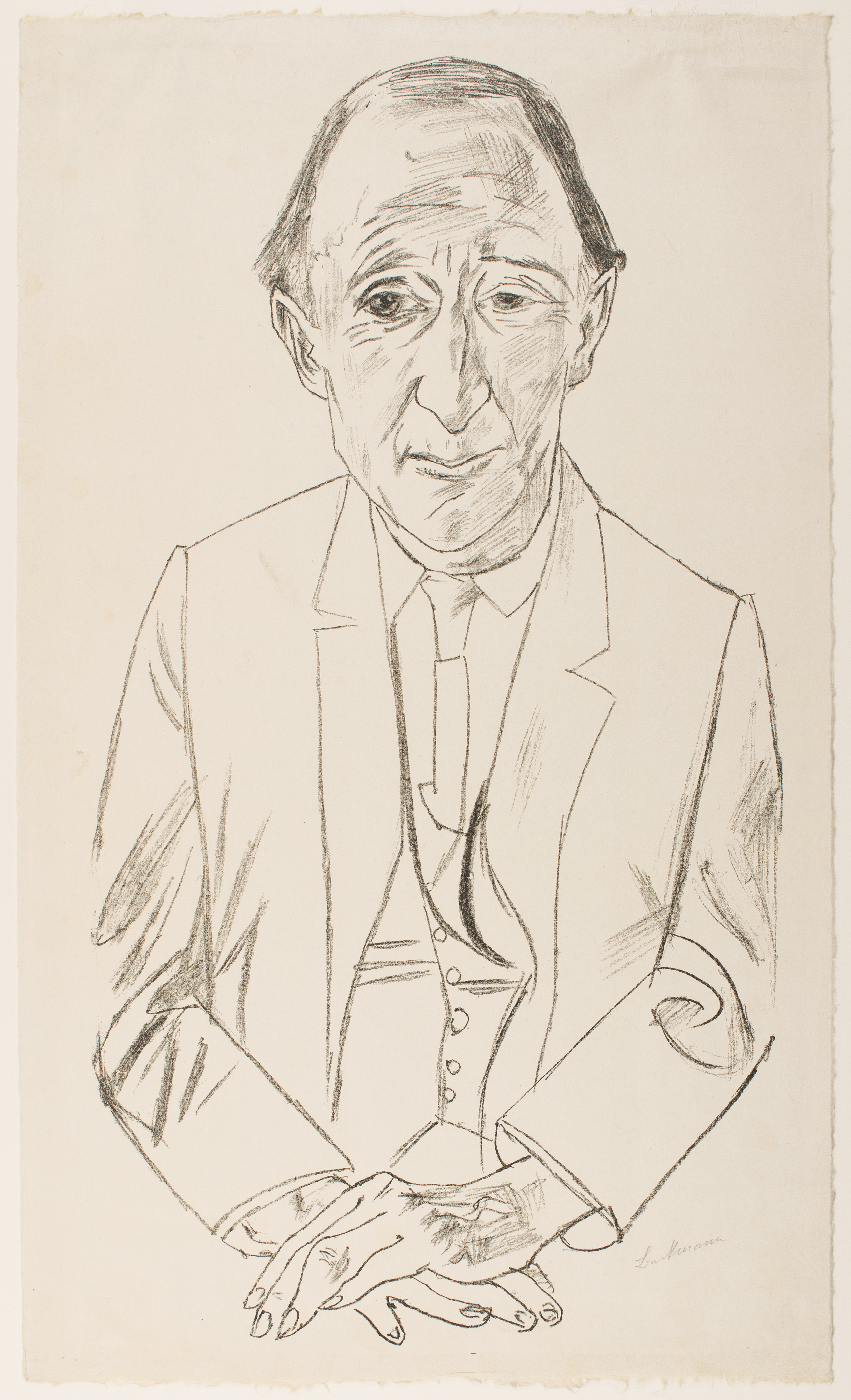 Portrait of the Composer Frederik Delius - Saint Louis Art Museum