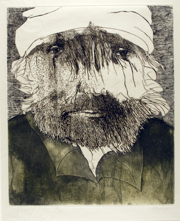 Portrait of Hercules Seghers, Dutch 1585-1645, from the Series ...