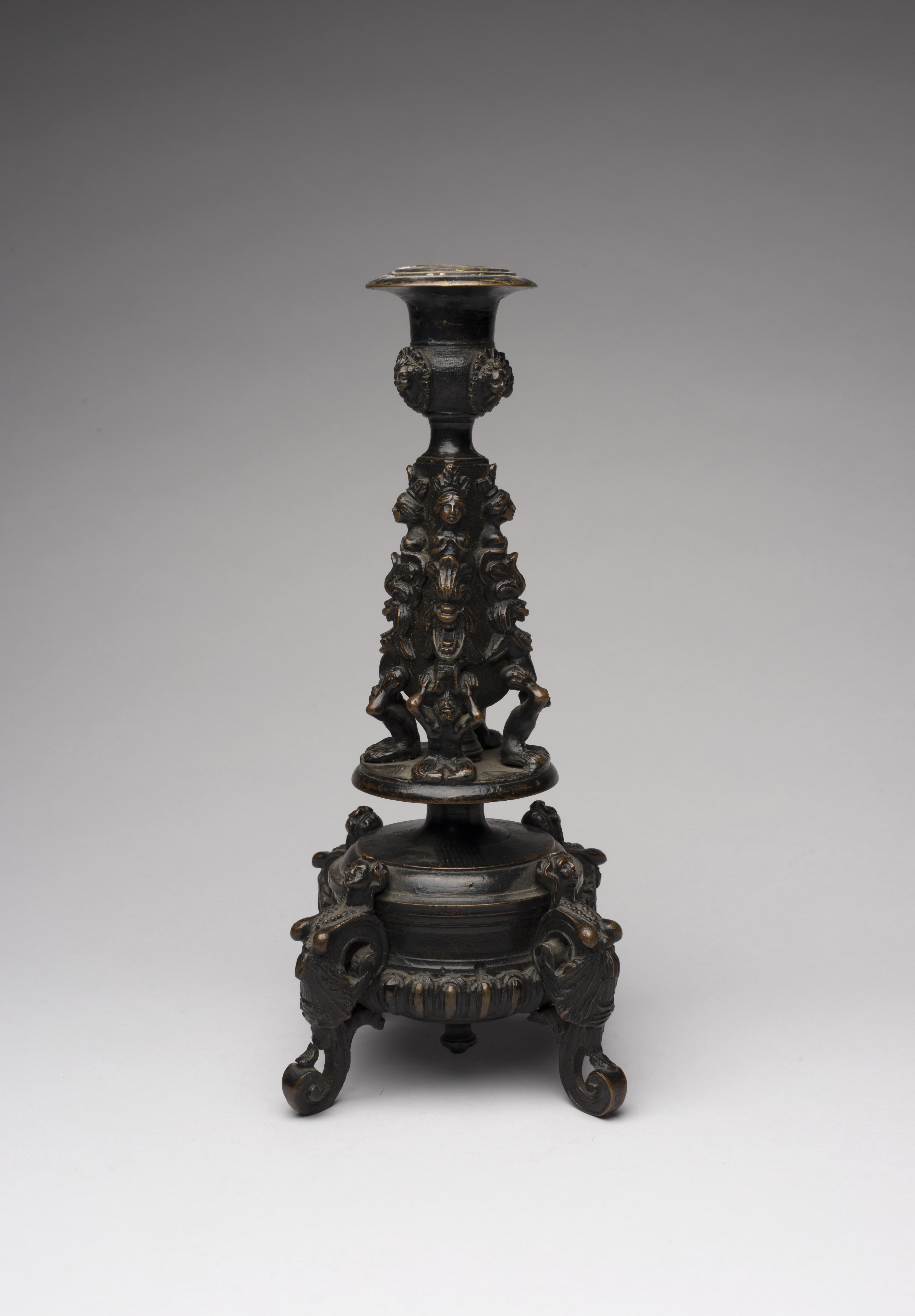 Candlestick, One of a Pair - Saint Louis Art Museum