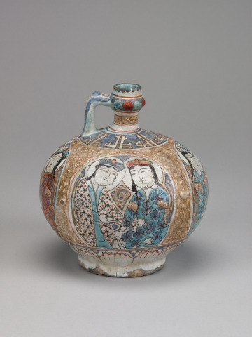 Bottle with Design of Four Groups of Paired Figures - Saint Louis Art ...