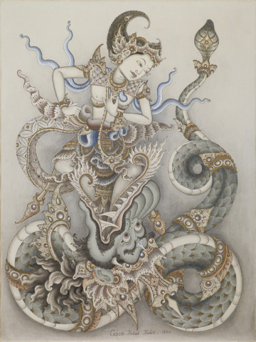 Sutasoma and the Serpent (nāga) - Saint Louis Art Museum