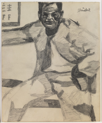 Sitting Man (Richard Sorge) - Saint Louis Art Museum