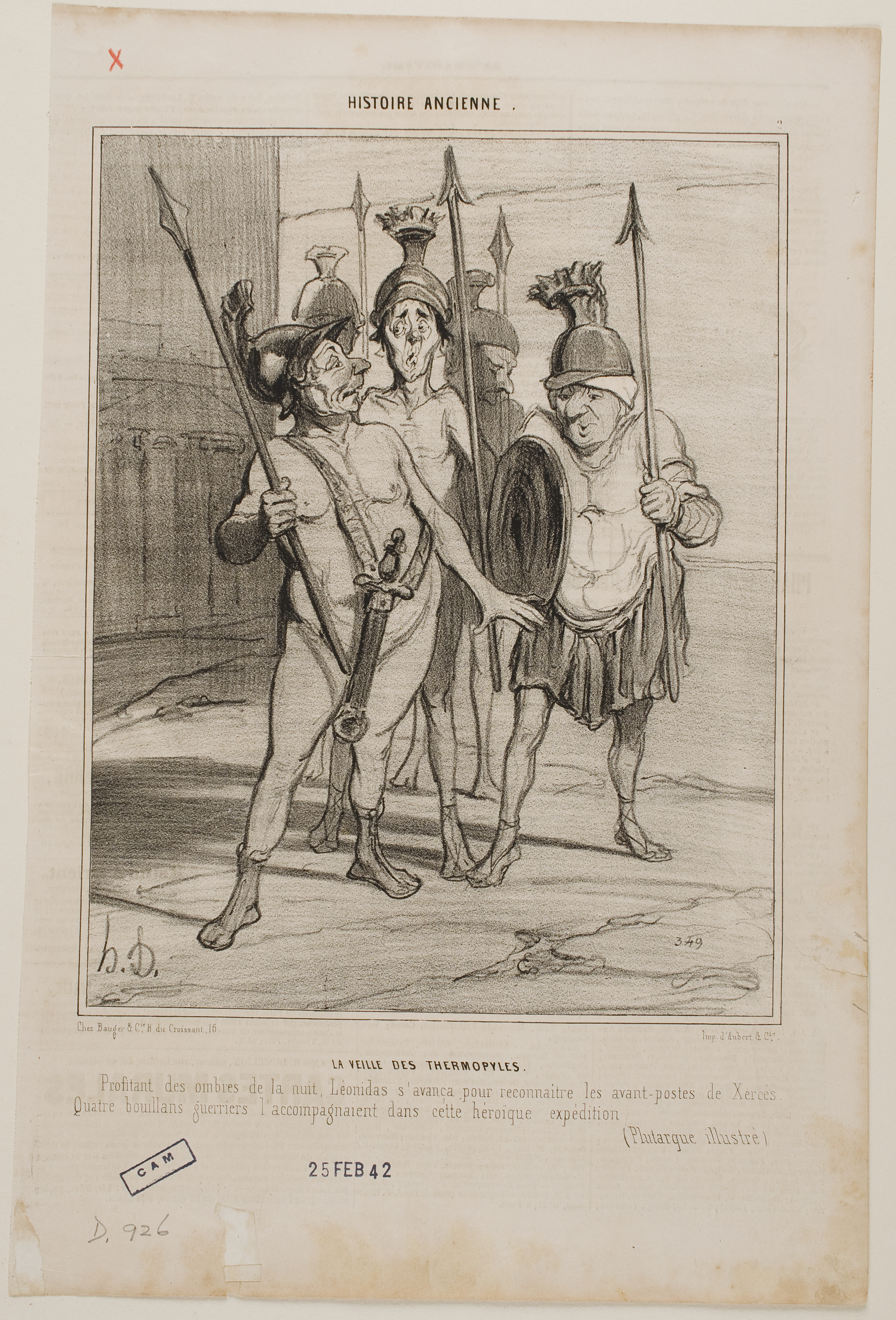 Eve of the Battle of Thermopylae - Saint Louis Art Museum