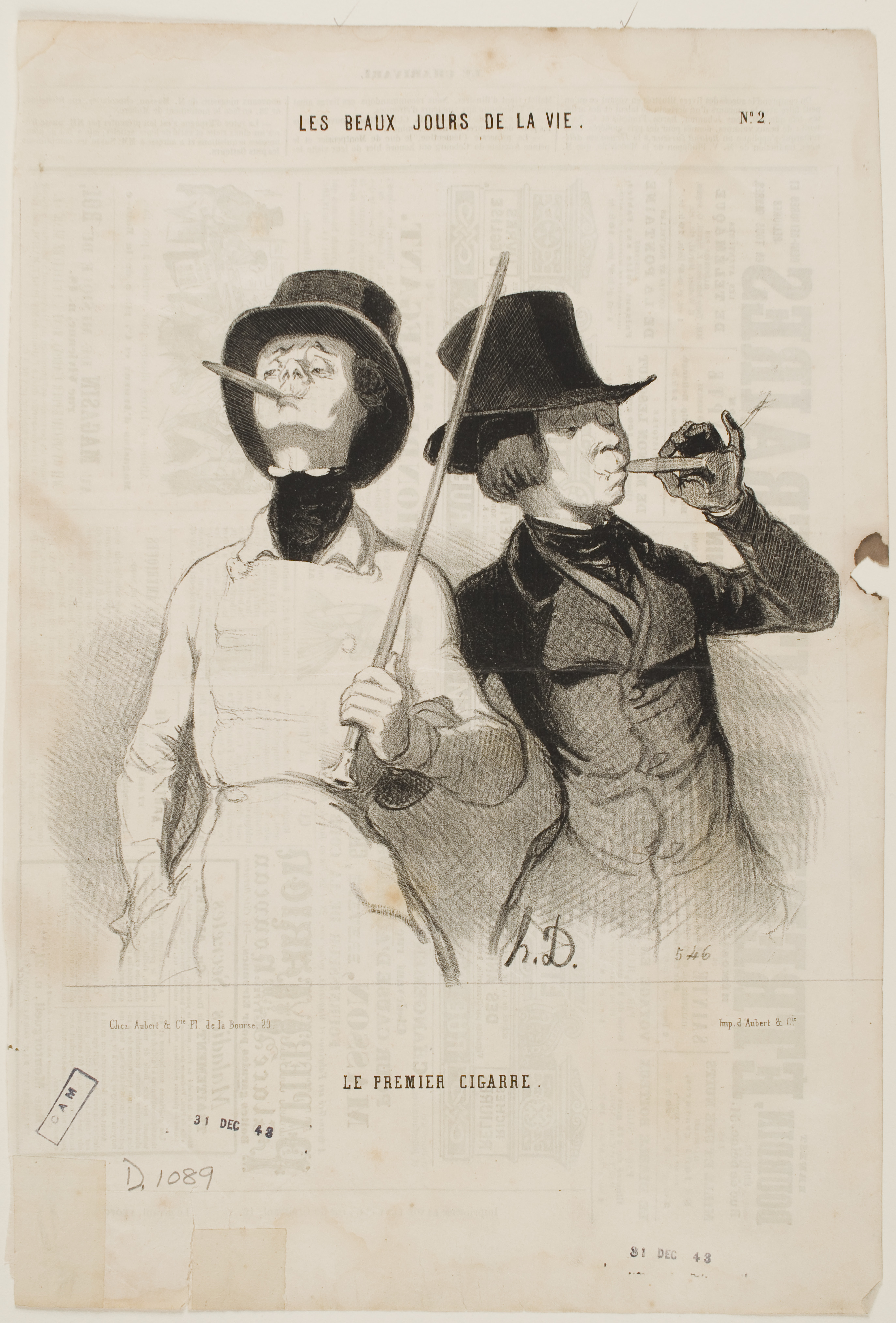 The First Cigar - Saint Louis Art Museum