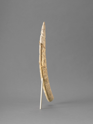 Carved tusk - Saint Louis Art Museum