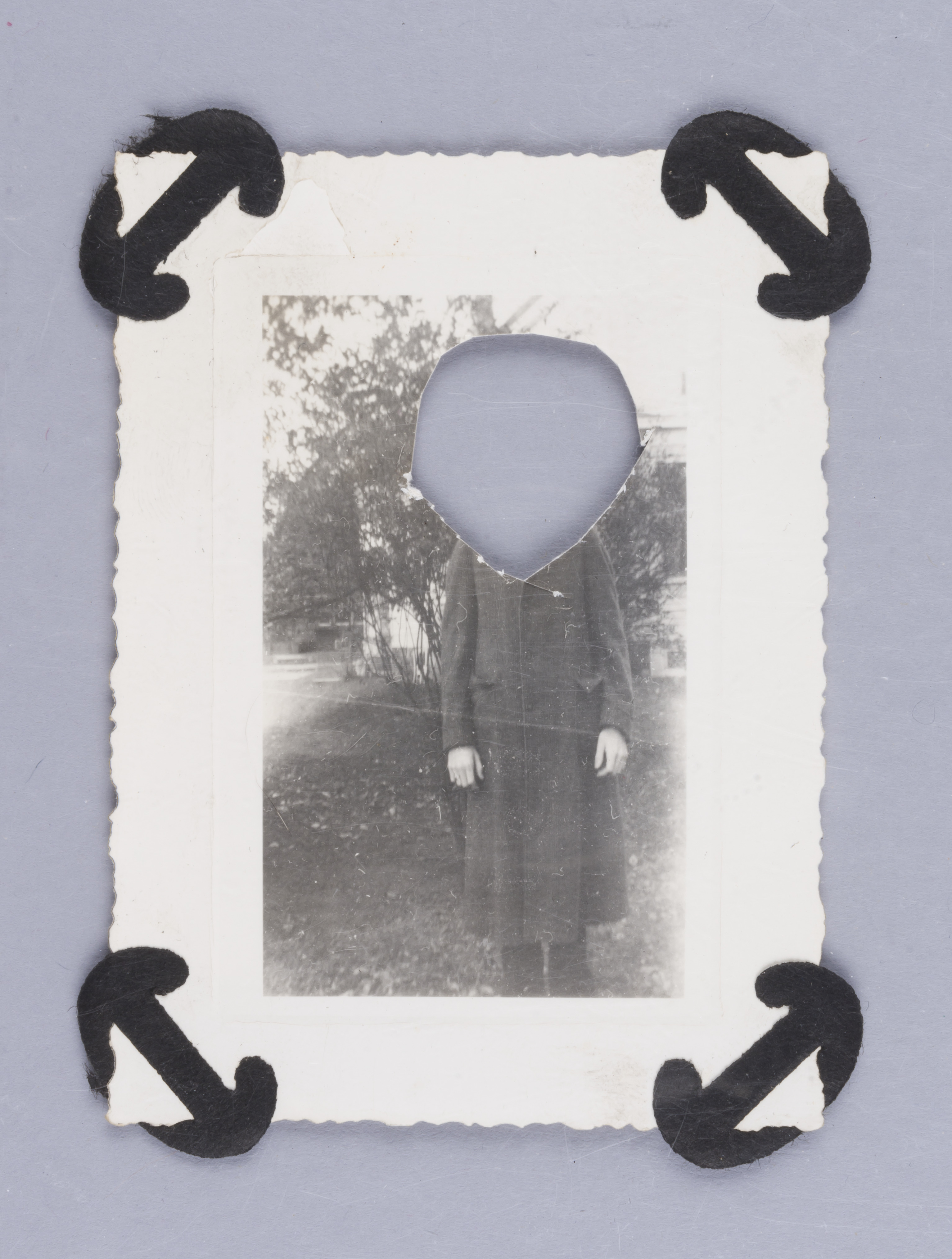 Untitled (Woman with Head Cut Out of Print) - Saint Louis Art Museum