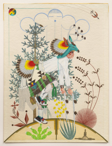 Zia Pueblo Deer Dance - Saint Louis Art Museum