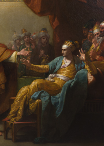 Daniel Interpreting to Belshazzar the Writing on the Wall - Saint Louis ...