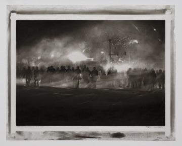 Study of Ferguson Riot Cops - Saint Louis Art Museum