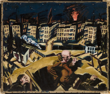 Burning City - Saint Louis Art Museum