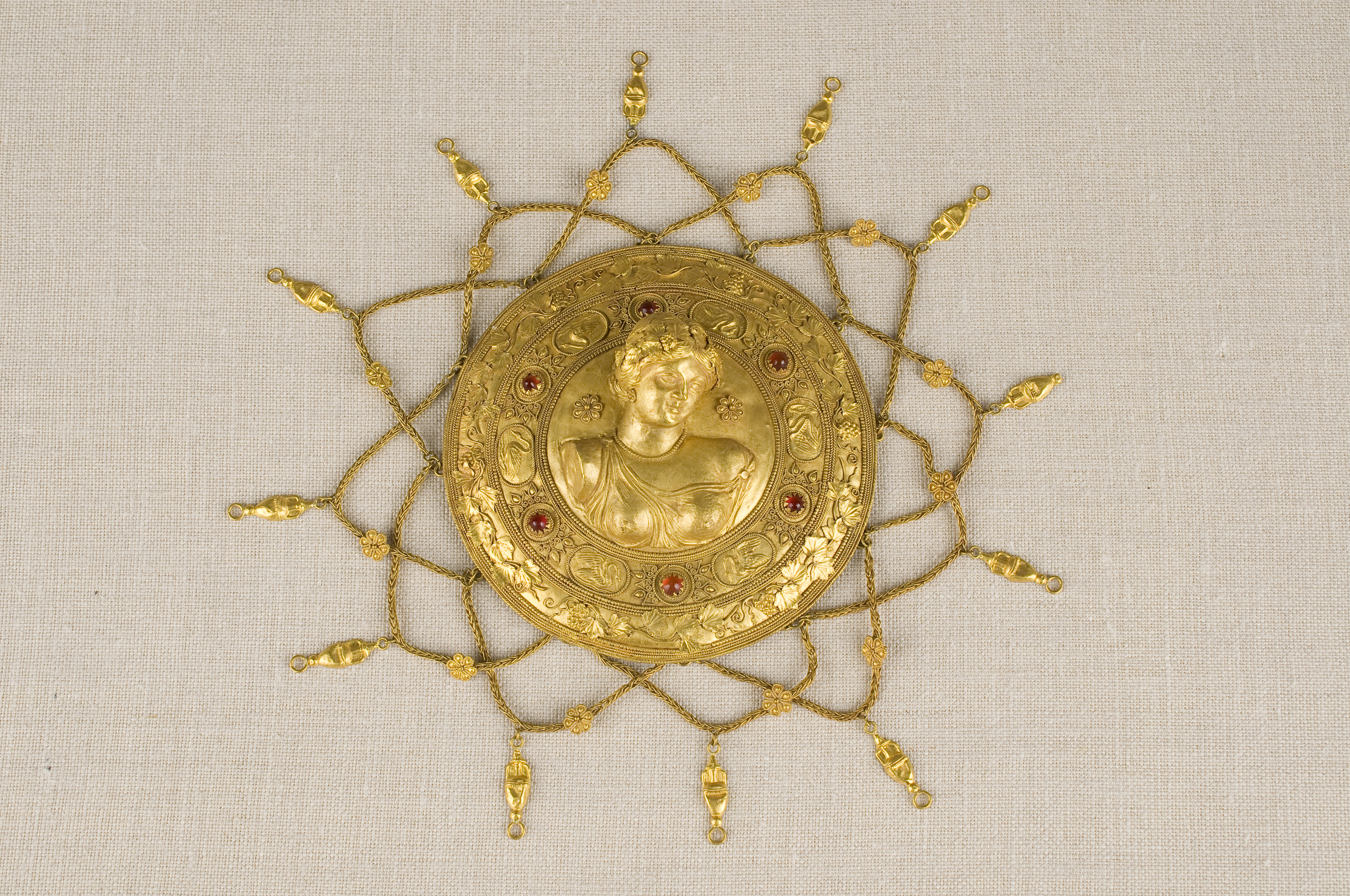 Pectoral Medallion copy of a 3rd century B.C. Greek prototype - Saint ...