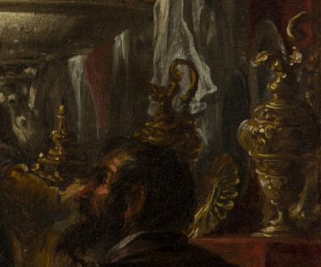 The Conversion and Baptism of St. Augustine by St. Ambrose - Saint ...